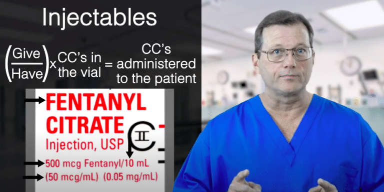 Injectables Calculations | ACLS Resources | ACLS Certification Association