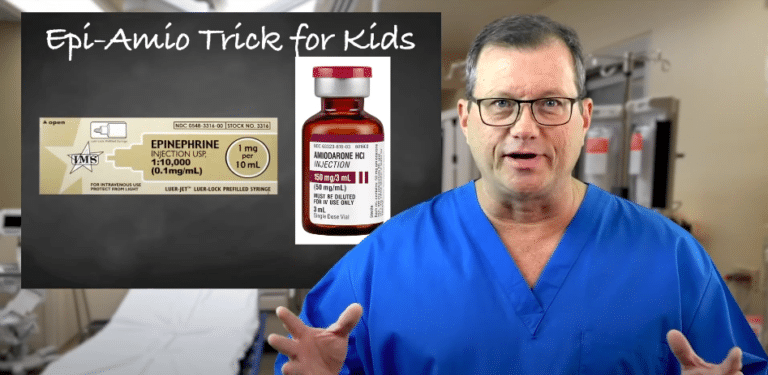 Epinephrine and Amiodarone Trick | PALS Resources | ACLS Certification ...