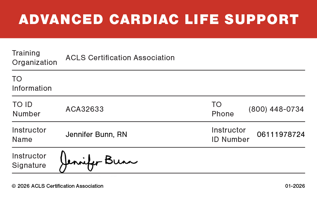ACLS Certification - Official Site | ACLS Certification Association